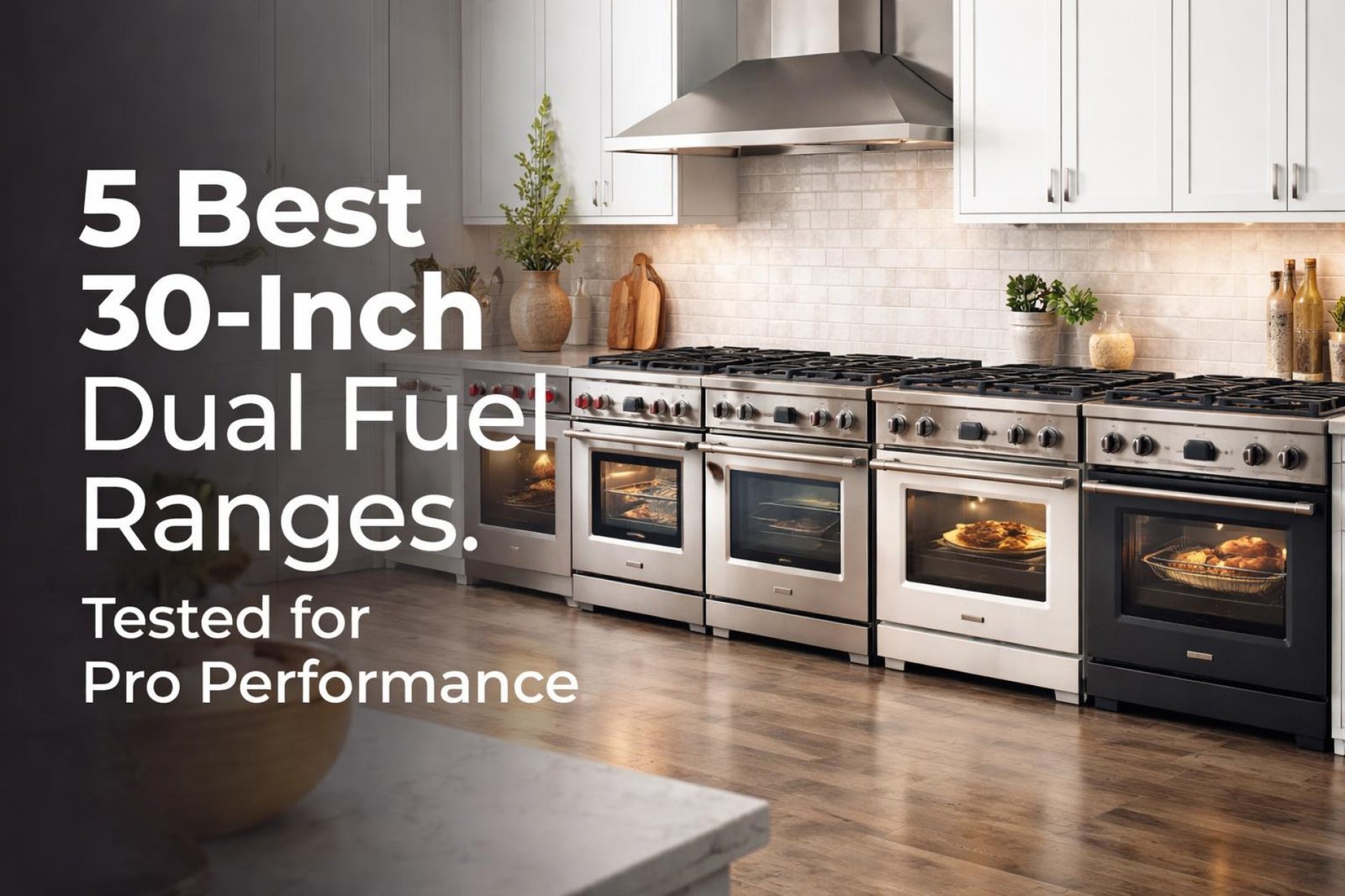 5 Best 30-Inch Dual Fuel Ranges: Tested For Pro Performance