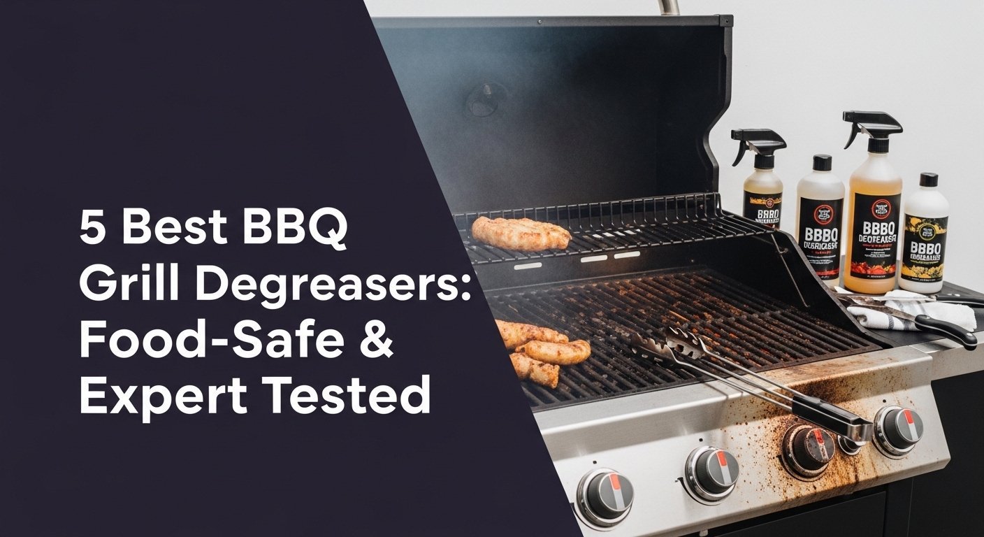 5 Best BBQ Grill Degreasers: Food-Safe & Expert Tested