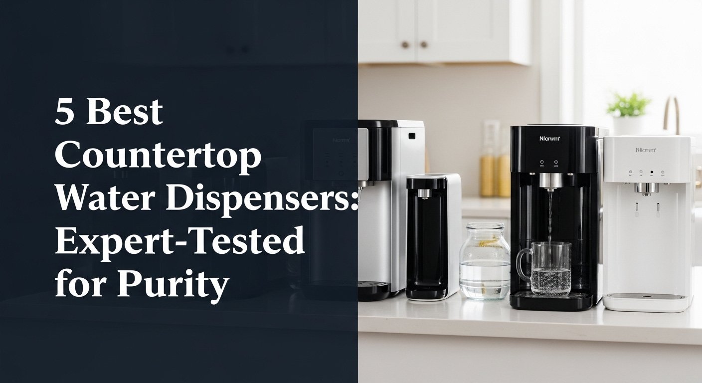 5 Best Countertop Water Dispensers: Expert-Tested For Purity