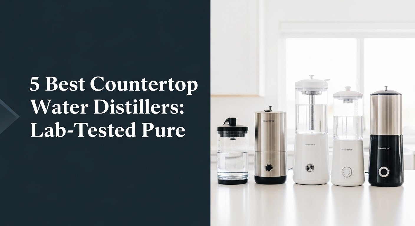 5 Best Countertop Water Distillers In 2026: Lab-Tested Pure