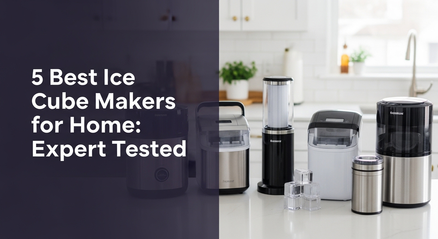 5 Best Ice Cube Makers For Home: Expert Tested In 2026