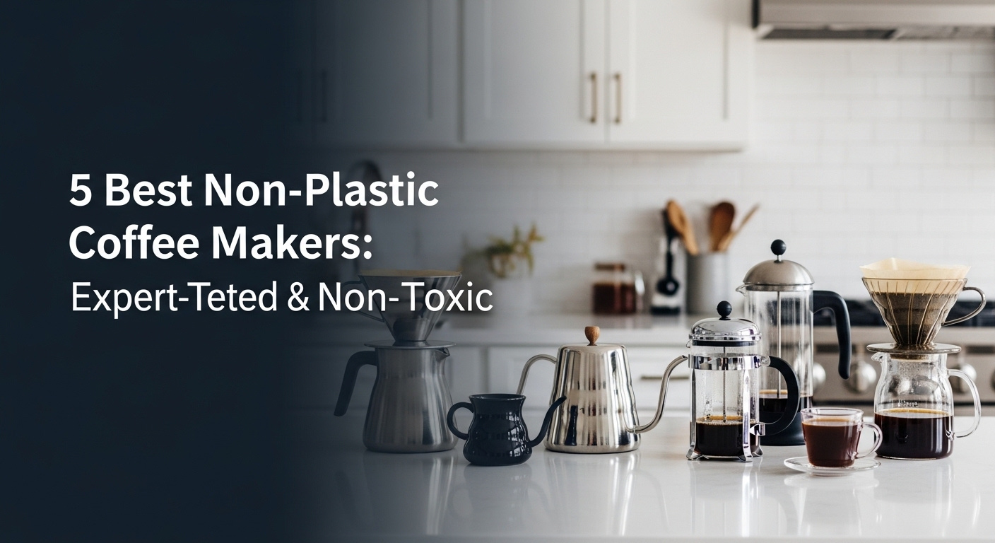 5 Best Non-Plastic Coffee Makers In 2026: Expert-Tested & Non-Toxic