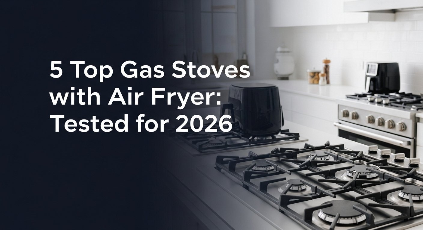 5 Top Gas Stoves With Air Fryer: Tested For 2026