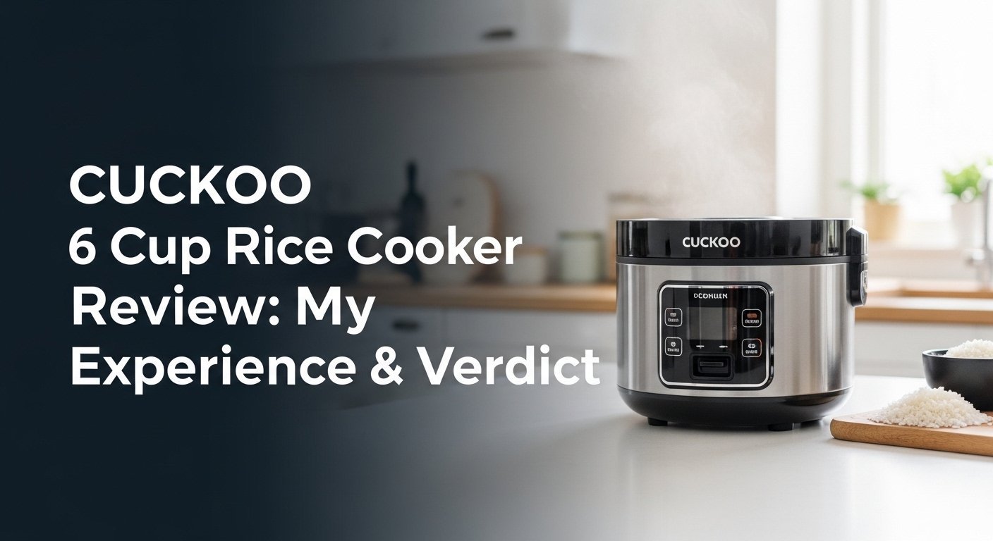 CUCKOO 6 Cup Rice Cooker Review: My Experience & Verdict