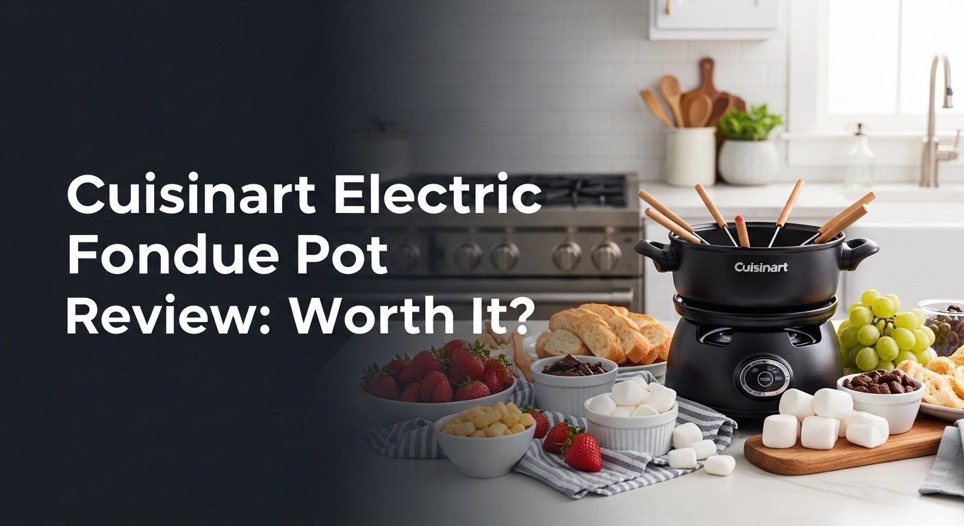 Cuisinart Electric Fondue Pot Review: Worth It?