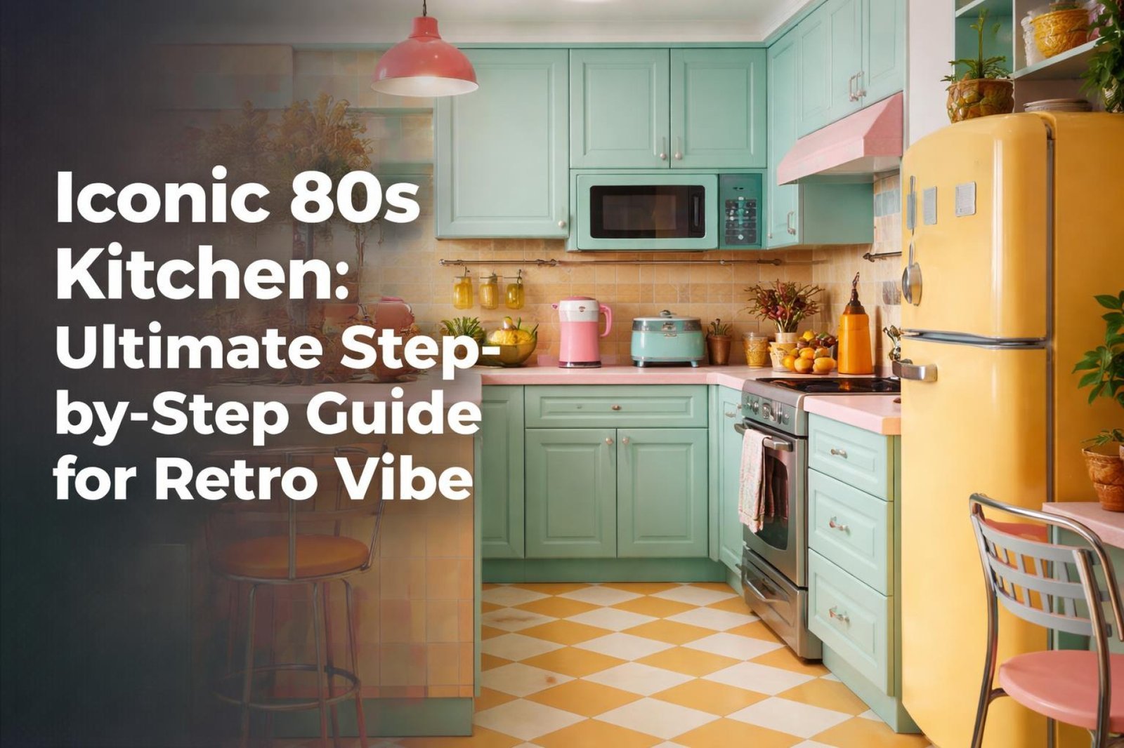 Iconic 80s Kitchen: Ultimate Step-by-Step Guide For Retro Vibe