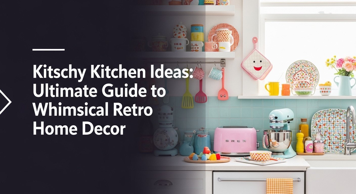 Kitschy Kitchen Ideas: Ultimate Guide To Whimsical Retro Home Decor