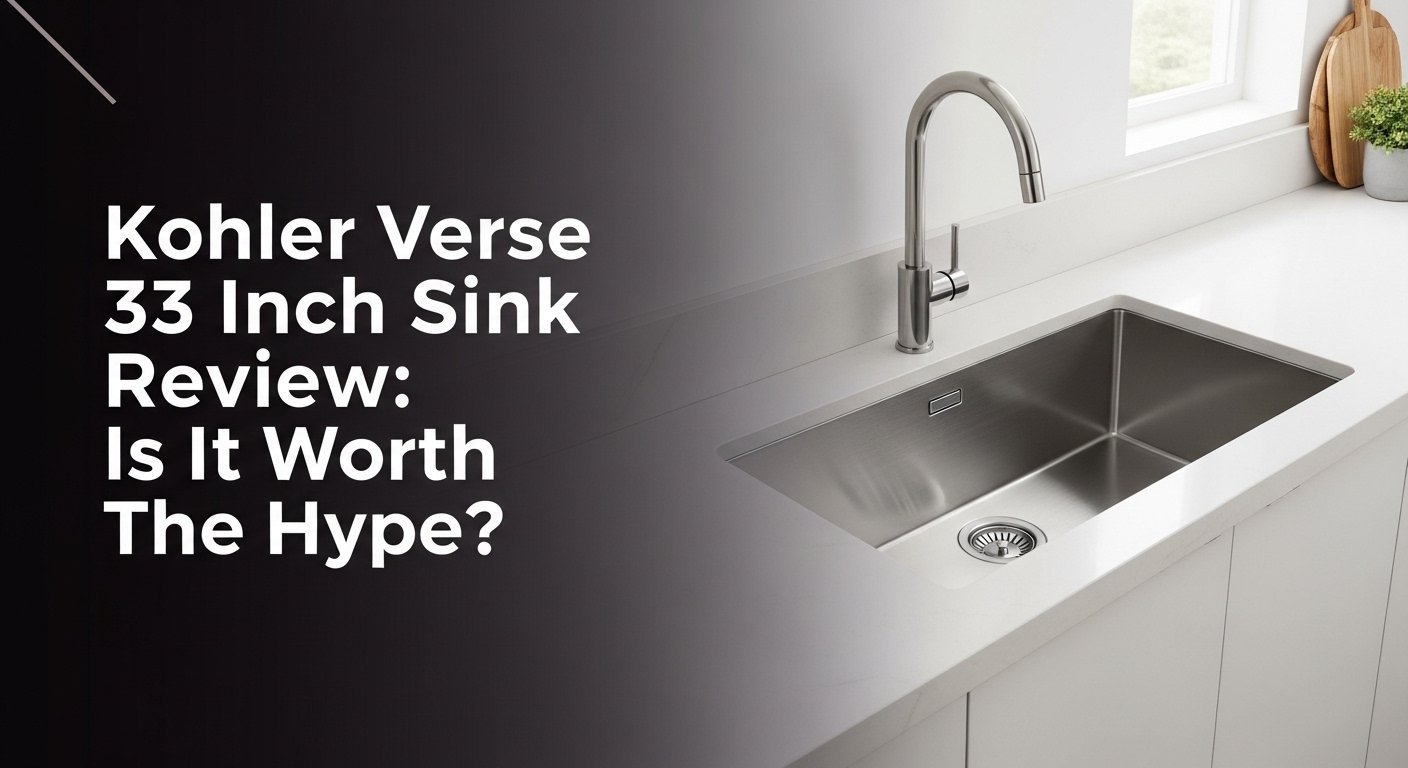 Kohler Verse 33 Inch Sink Review: Is It Worth The Hype?