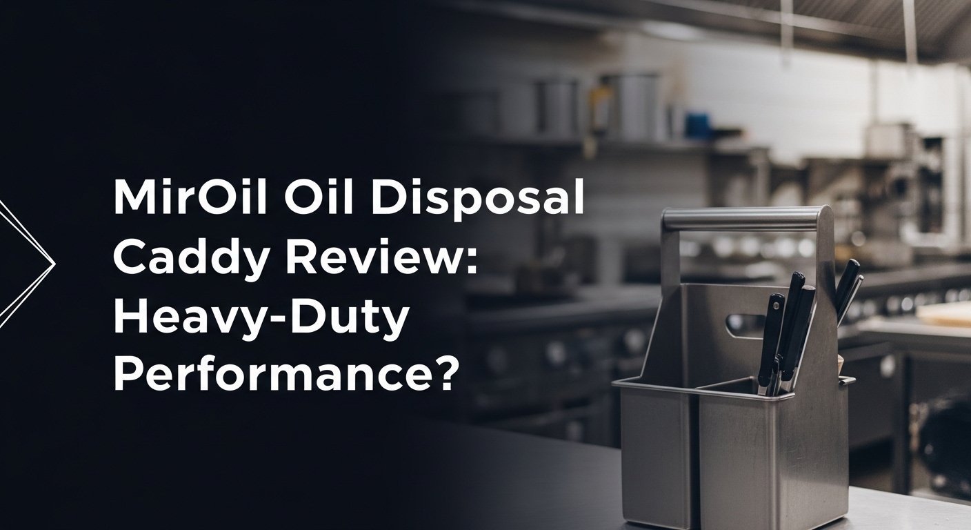 MirOil Oil Disposal Caddy Review: Heavy-Duty Performance?