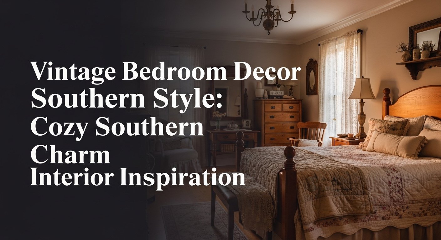 Vintage Bedroom Decor Southern Style: Cozy Southern Charm Interior ...