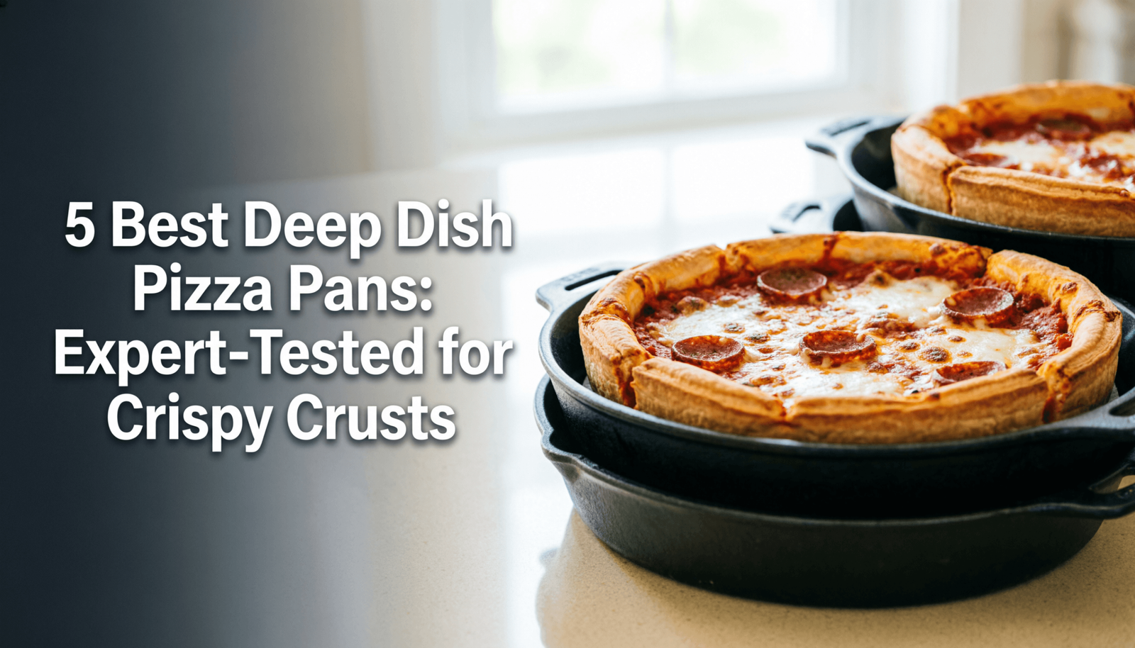 5 Best Deep Dish Pizza Pans: Expert-Tested For Crispy Crusts 2026