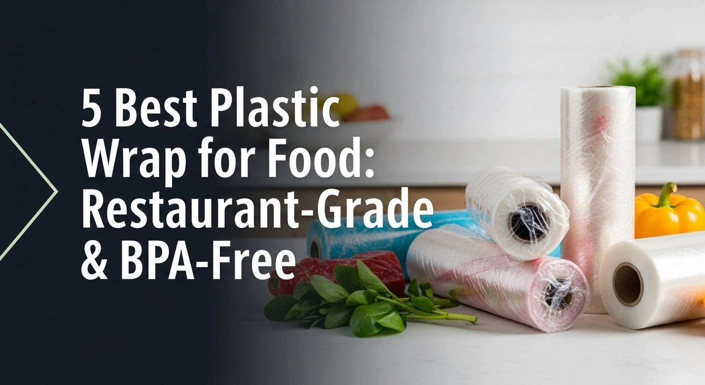 5 Best Plastic Wrap For Food: Restaurant-Grade & BPA-Free