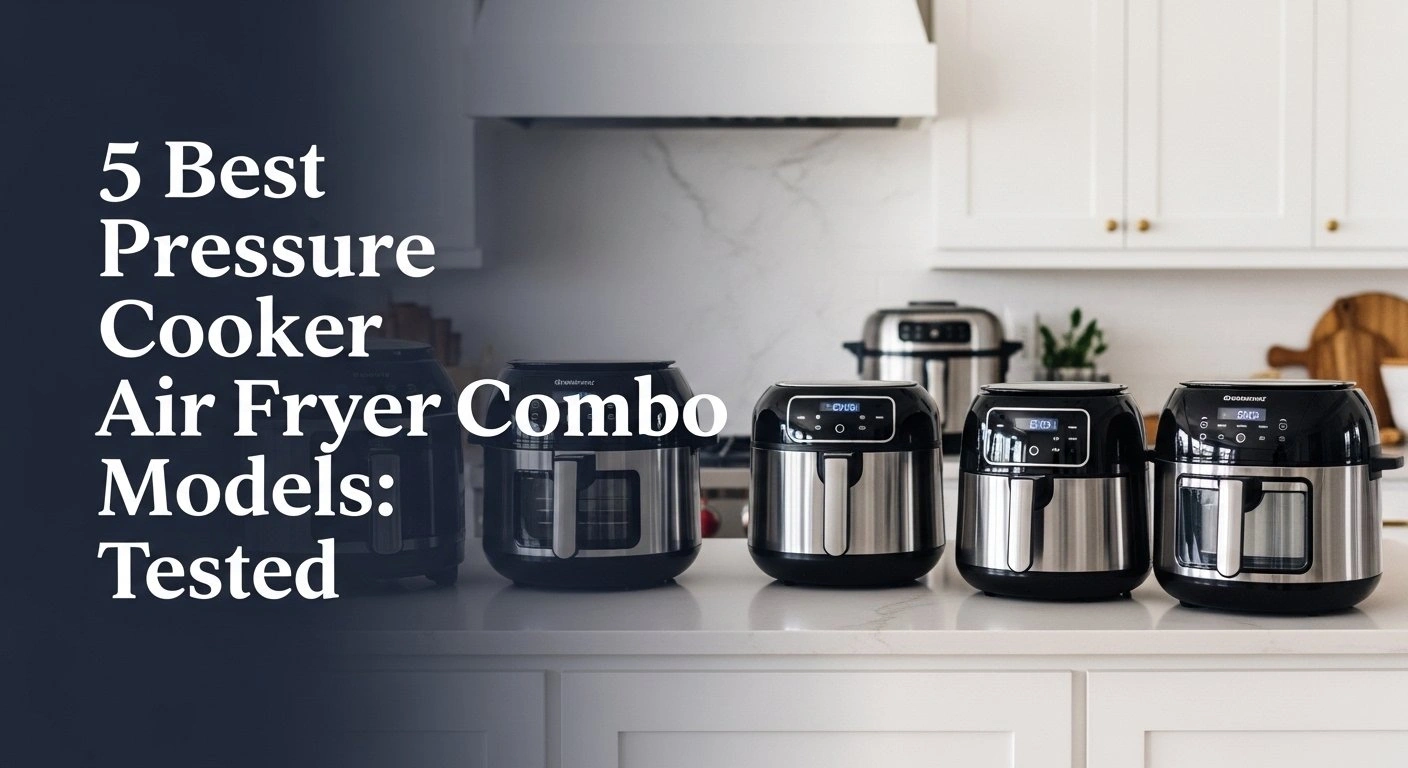 5 Best Pressure Cooker Air Fryer Combo Models: Tested