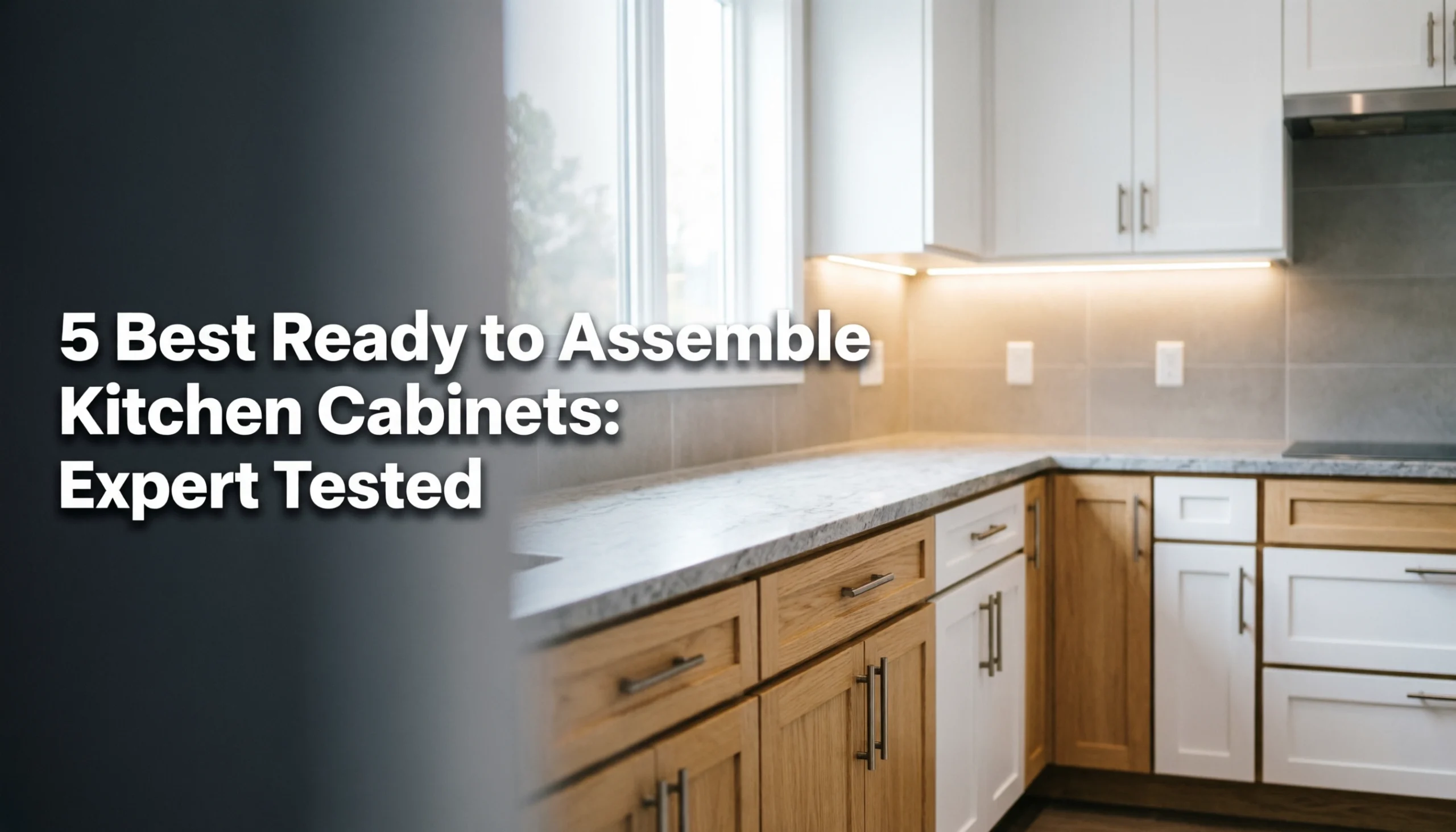 5 Best Ready To Assemble Kitchen Cabinets: Expert Tested