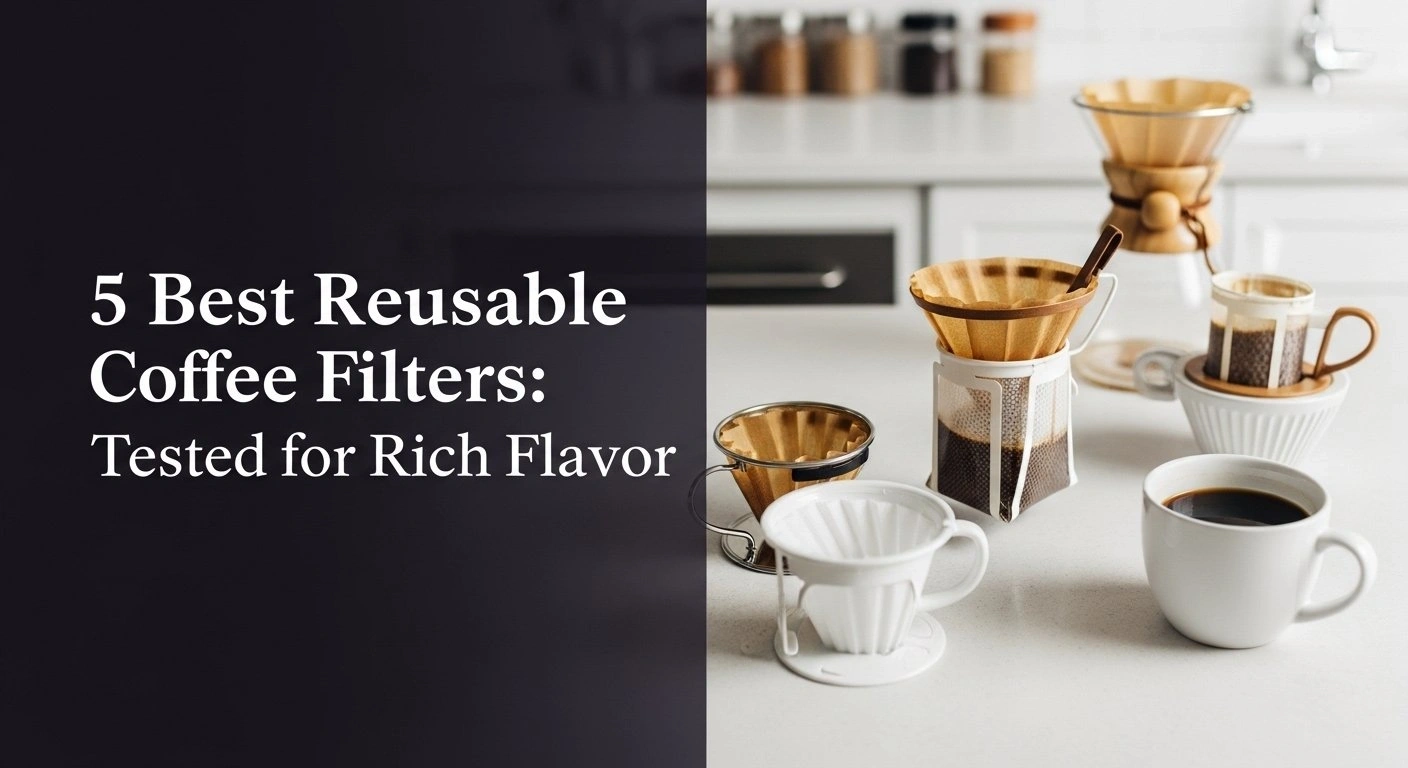 5 Best Reusable Coffee Filters: Tested For Rich Flavor