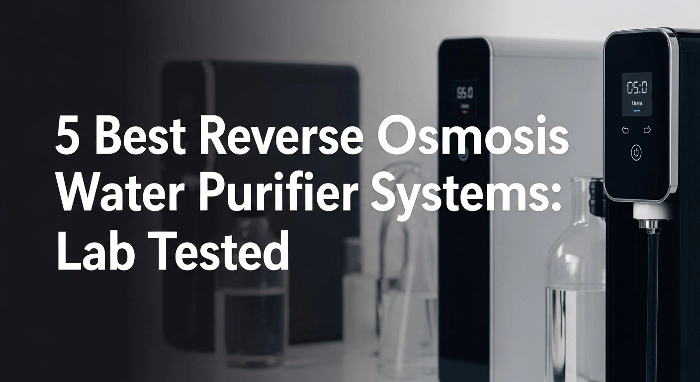 5 Best Reverse Osmosis Water Purifier Systems: Lab Tested