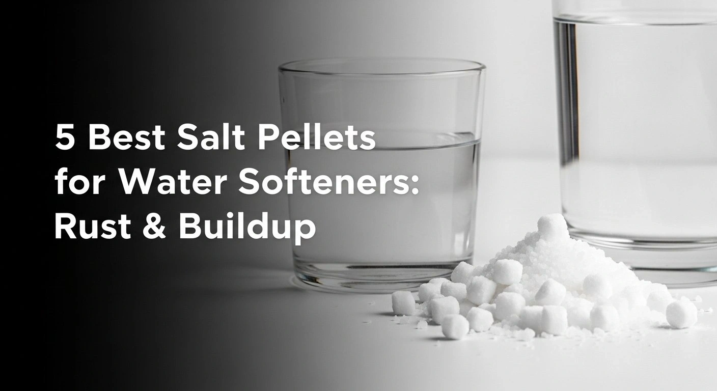 5 Best Salt Pellets For Water Softeners: Rust & Buildup