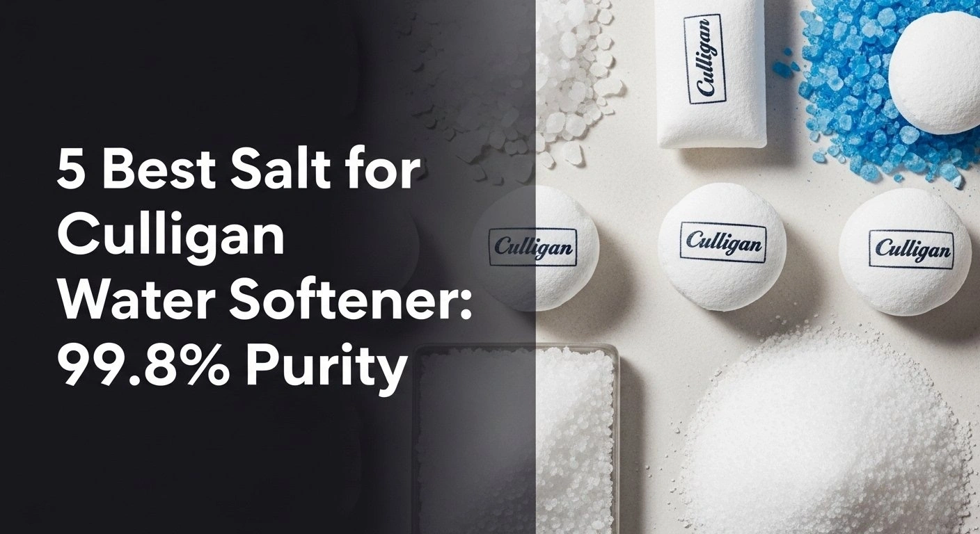 5 Best Salt For Culligan Water Softener: 99.8% Purity