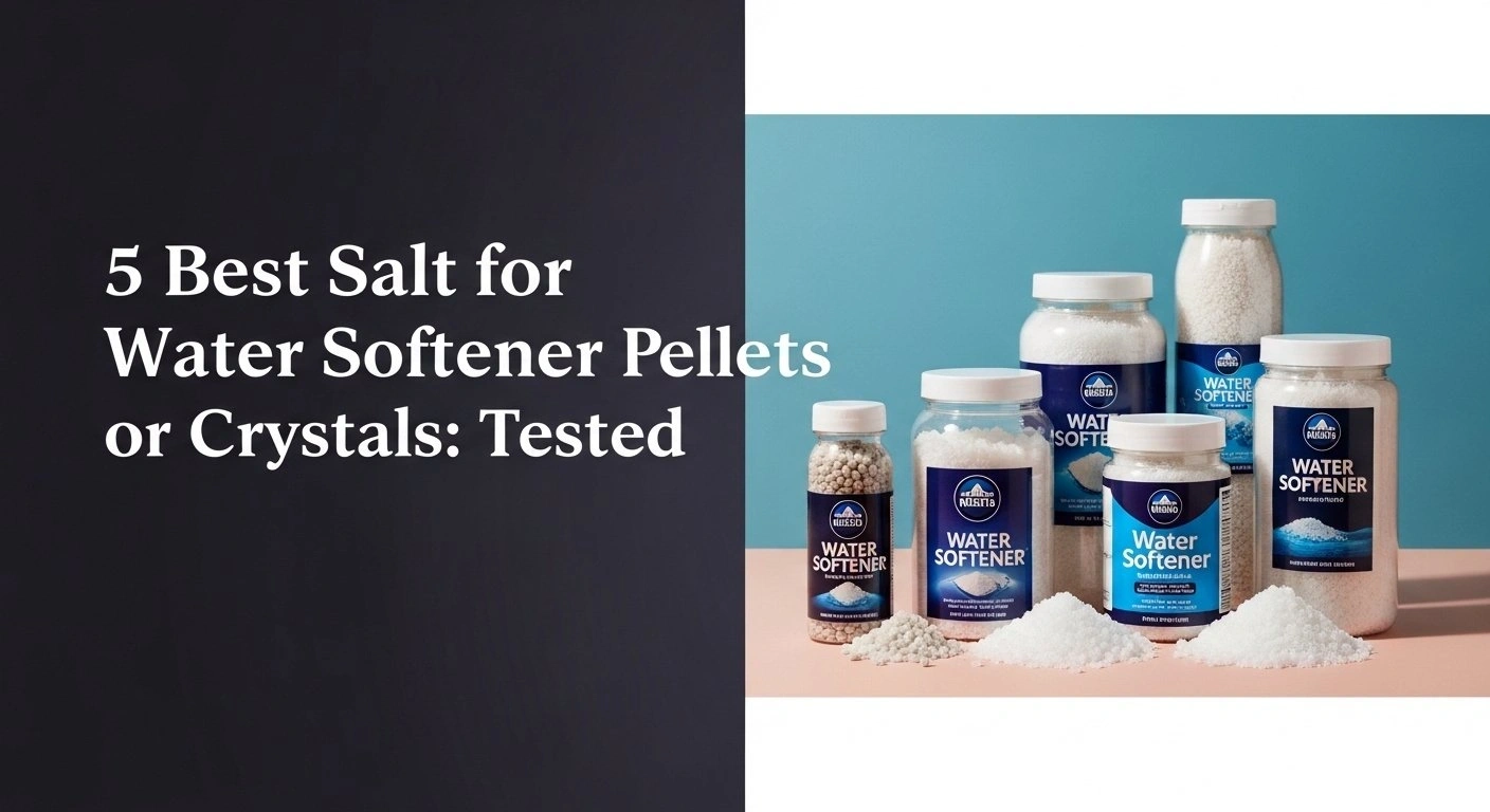 5 Best Salt For Water Softener Pellets Or Crystals: Tested