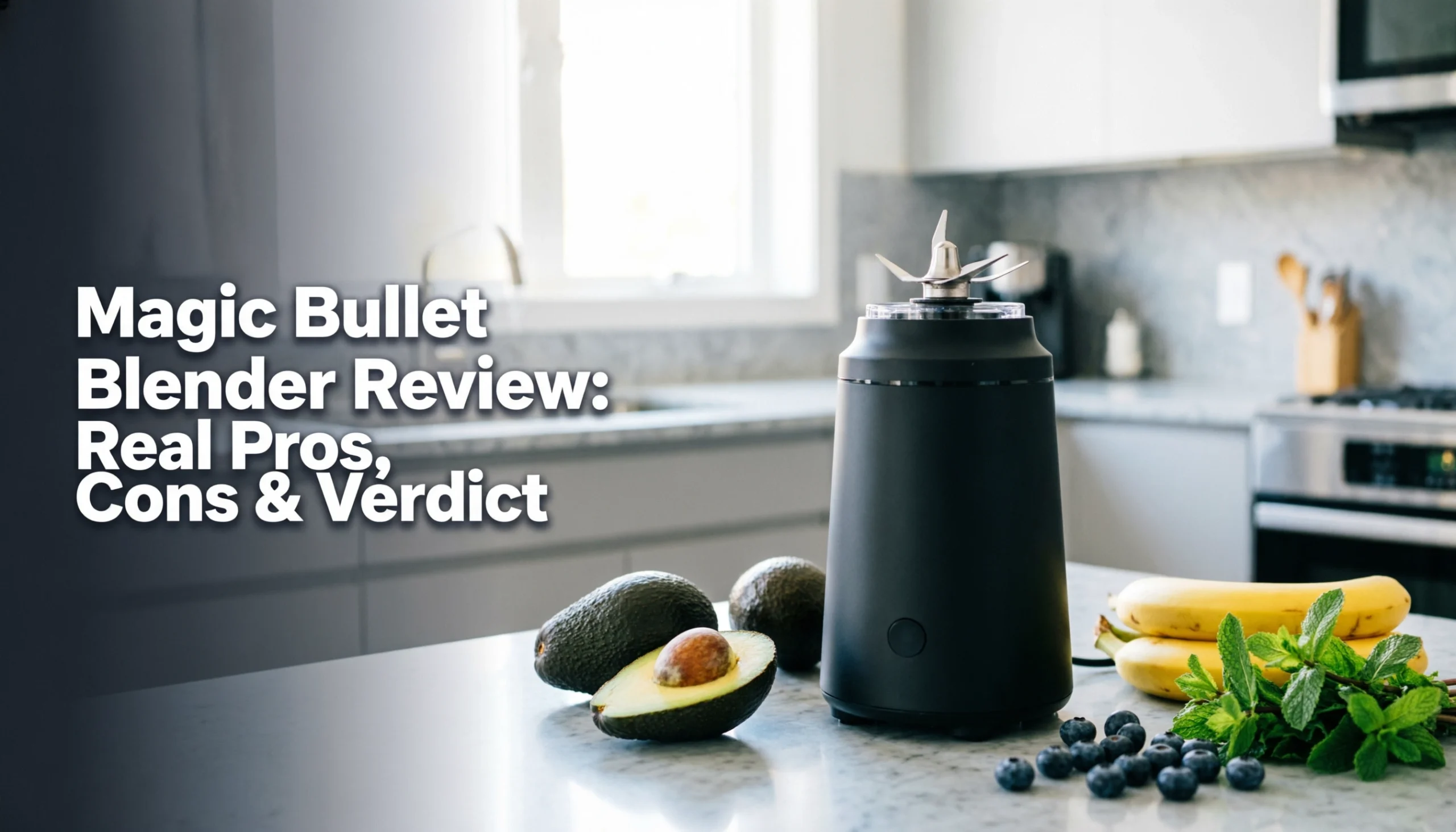 Magic Bullet Blender Review: Real Pros, Cons & Verdict