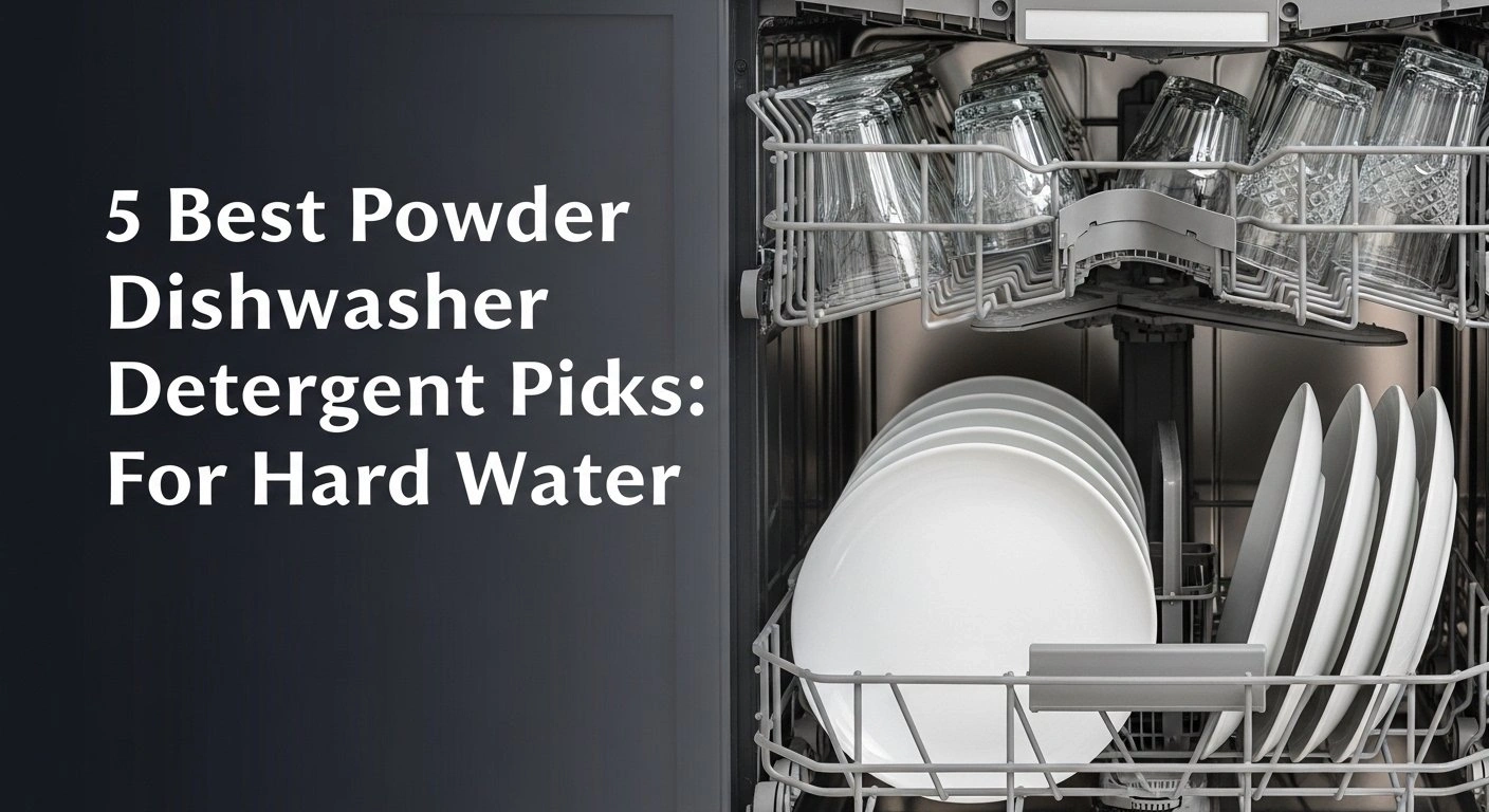 5 Best Powder Dishwasher Detergent Picks: For Hard Water
